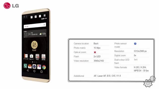 LG V34 isai Beat - نماشا